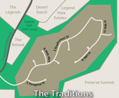 The Traditions Subdivision - Legend Trail, Arizona
